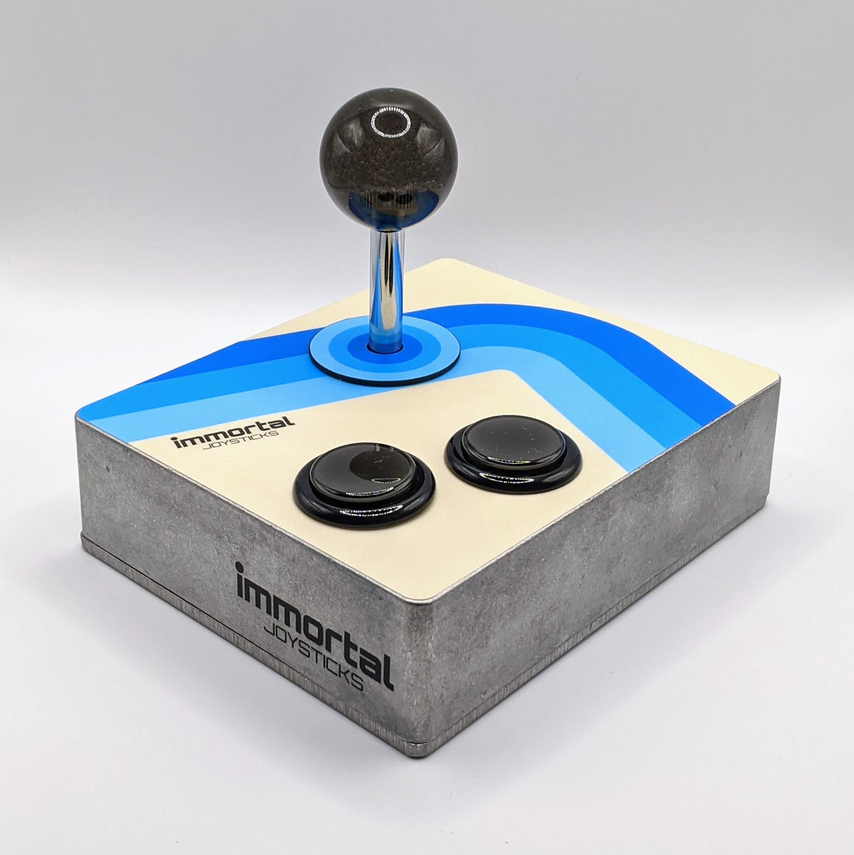 Immortal Joysticks skin - "Blue Stripes (light)" – Divine Handcraft