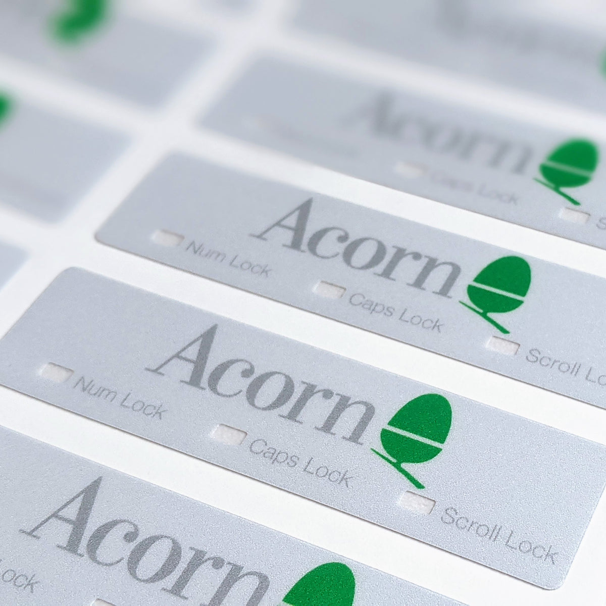 Acorn RISC PC keyboard decals – Divine Handcraft