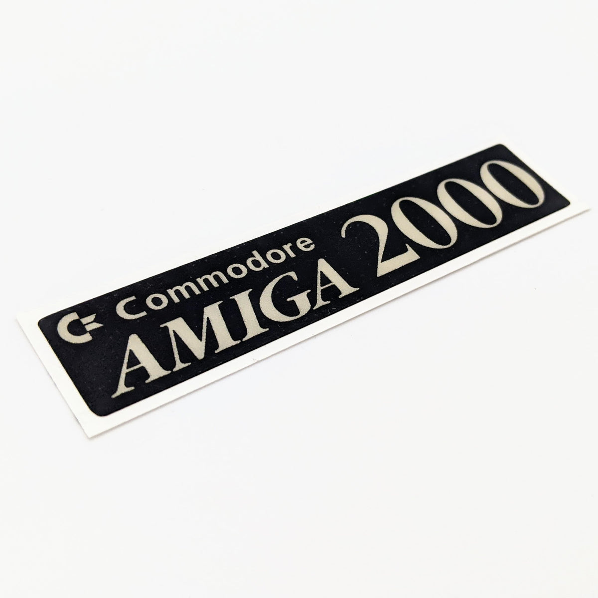 Amiga A2000 case badge – Divine Handcraft
