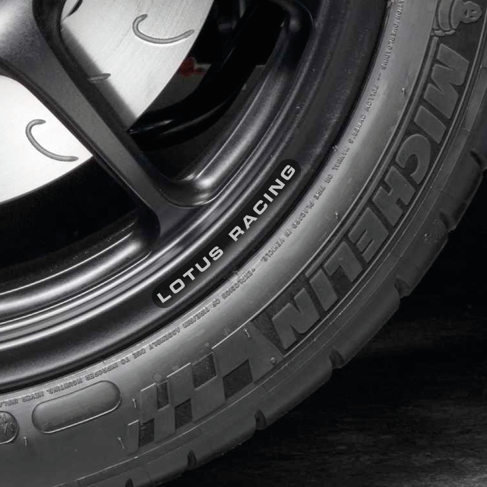 LOTUS RACING curved wheel decals – Divine Handcraft