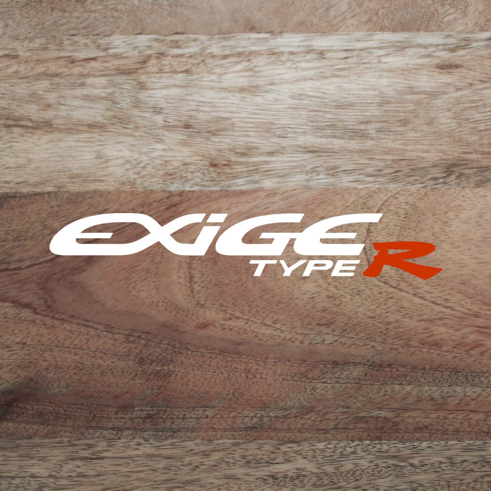 EXIGE TYPE R decal - for Lotus Exige S1 – Divine Handcraft