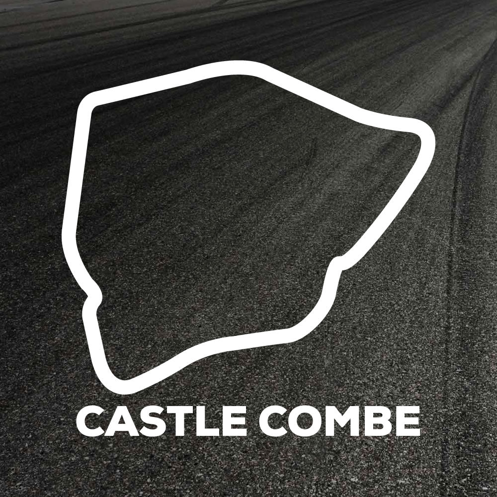 Castle Combe Circuit Outline decal – Divine Handcraft