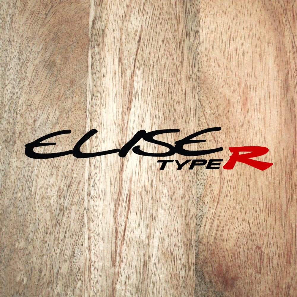 "ELISE TYPE R" decal for Lotus Elise S1 – Divine Handcraft