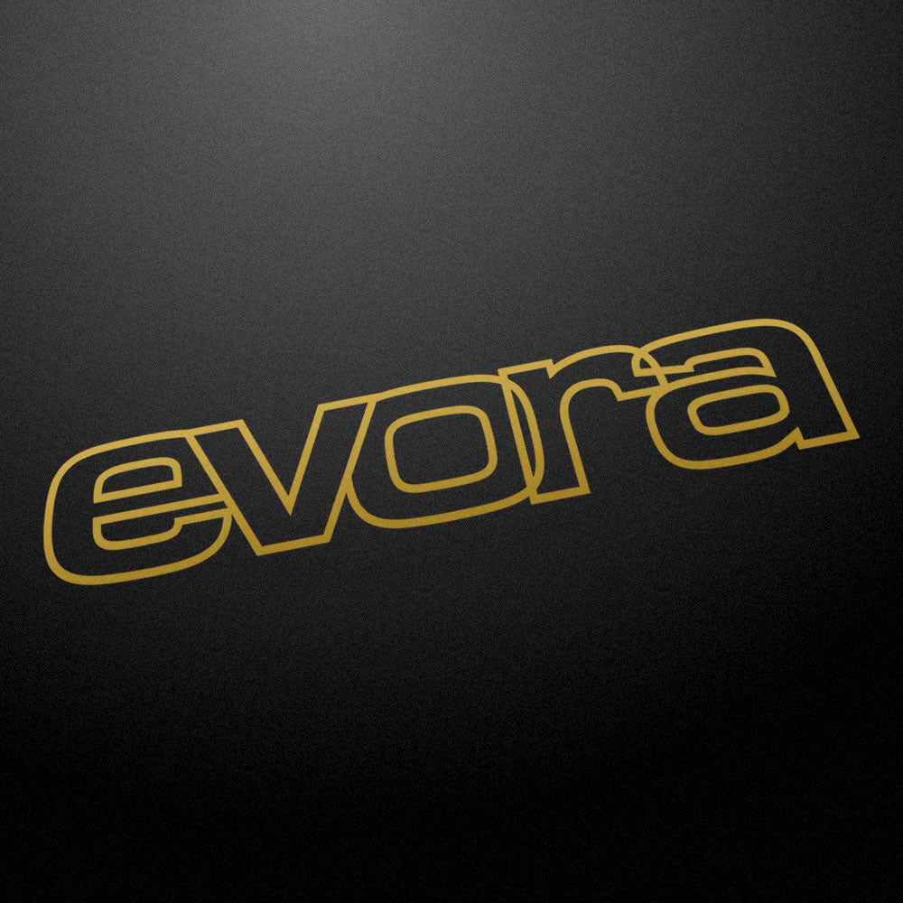 "evora" 80s style retro decal – Divine Handcraft