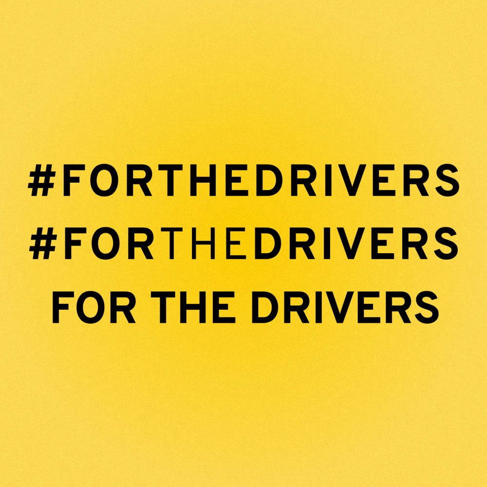 #FORTHEDRIVERS Lotus slogan decal – Divine Handcraft