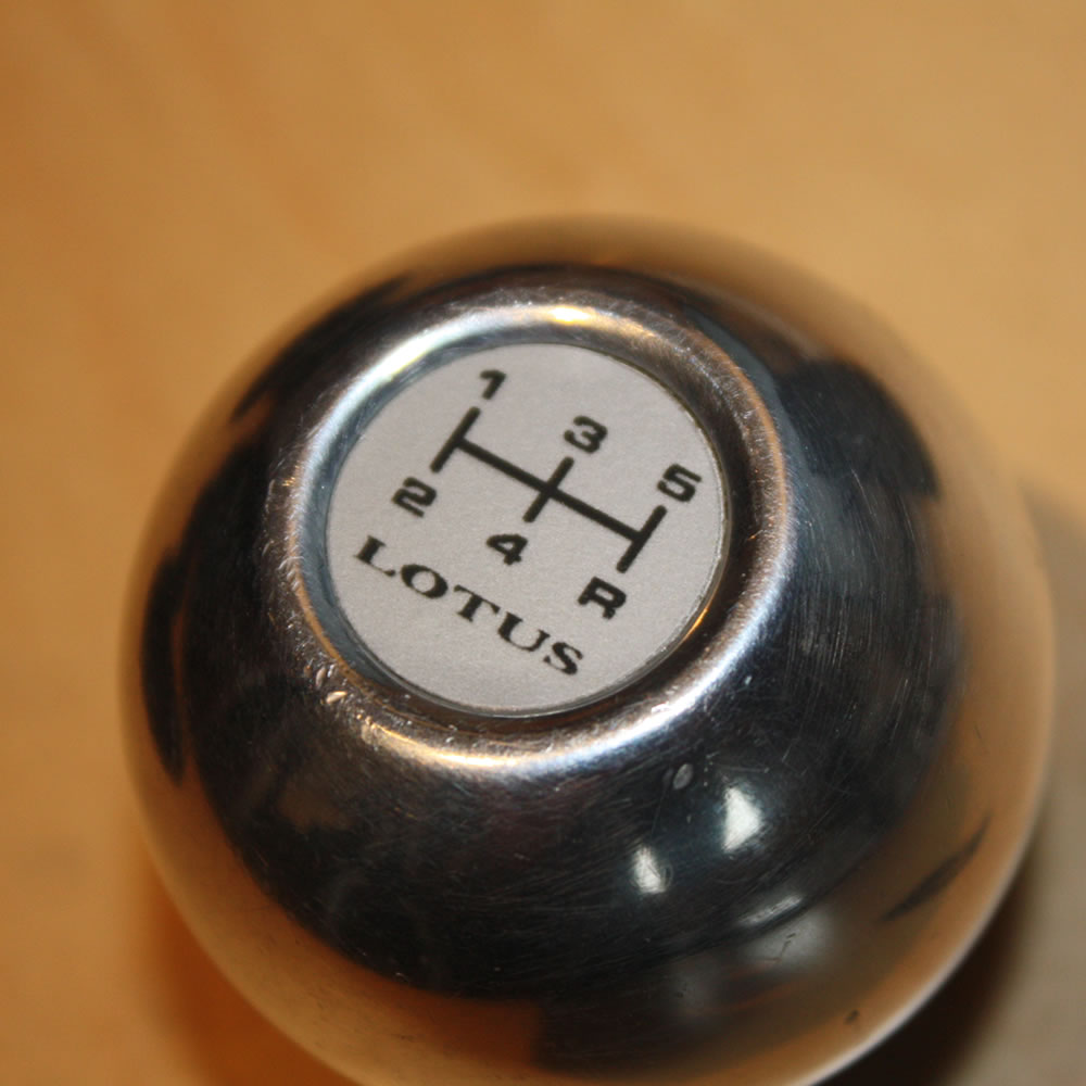 Gear knob change pattern sticker (A111U0004F) - Elise S1 (18mm ...