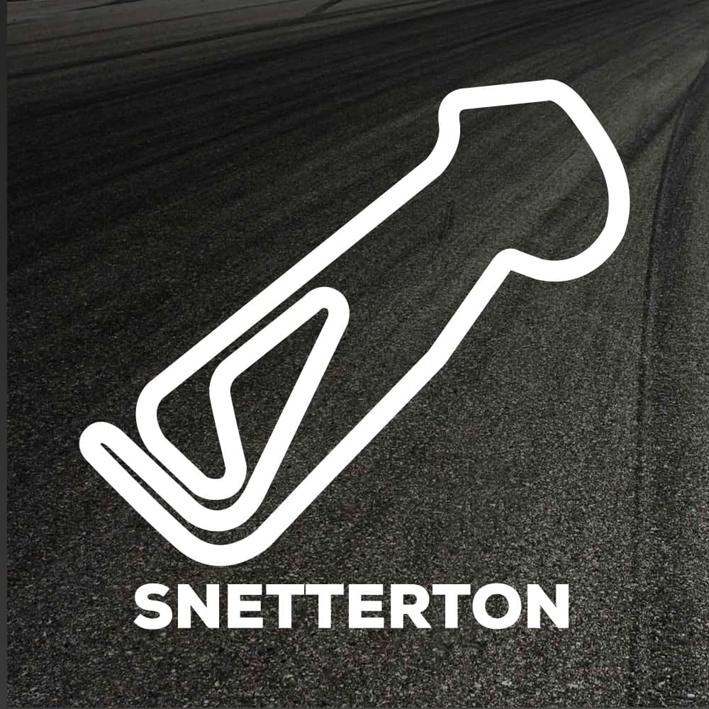 Snetterton Circuit Outline decal – Divine Handcraft